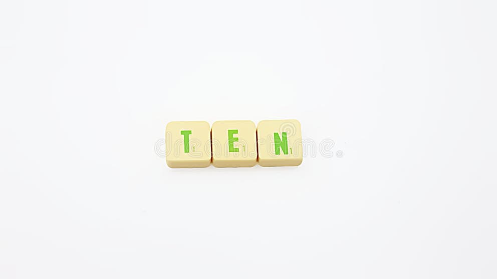 Word Ten stock image. Image of text, letters, language - 102886389