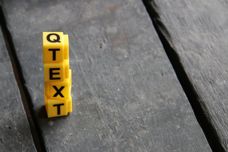 Word Text on a Vintage Table Stock Image - Image of plank, wooden: 94142069