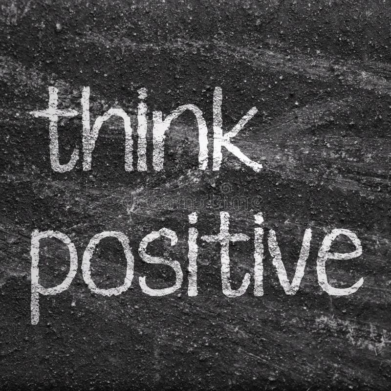 The Word Think Big Drawn on a Chalk Board,business Concept Presenting ...