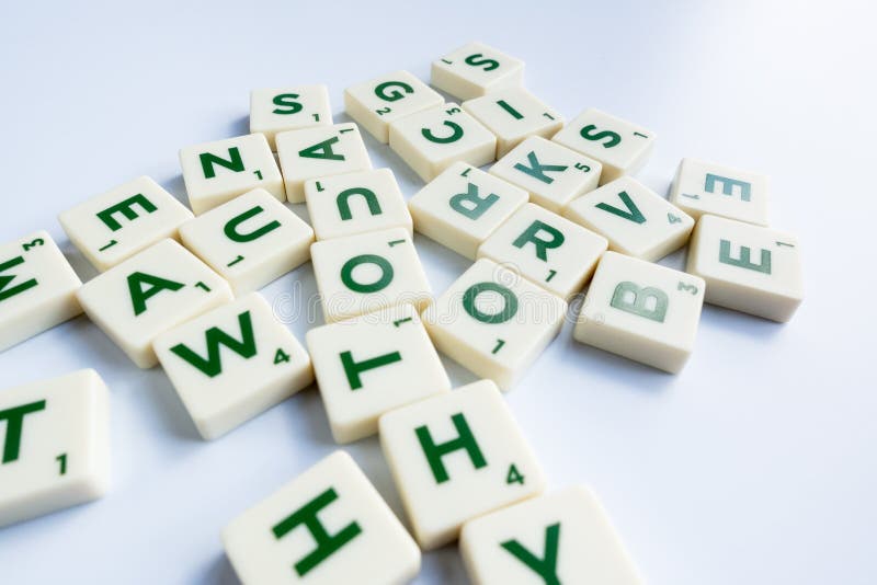 Word tiles stock photo. Image of spelling, communicate - 205903660