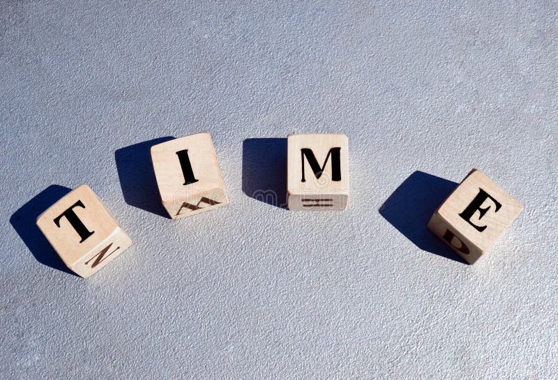The word time stock photo. Image of pattern, form, background - 98155206