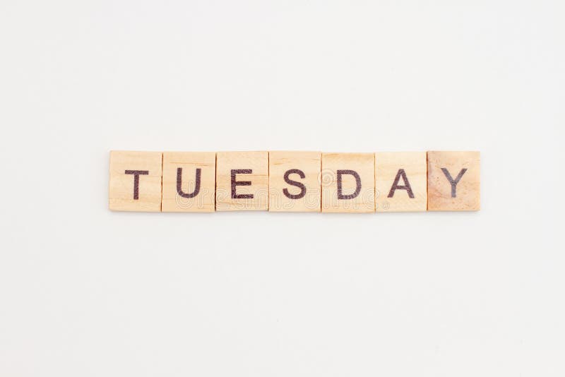 452 Word Tuesday White Background Stock Photos - Free & Royalty-Free ...