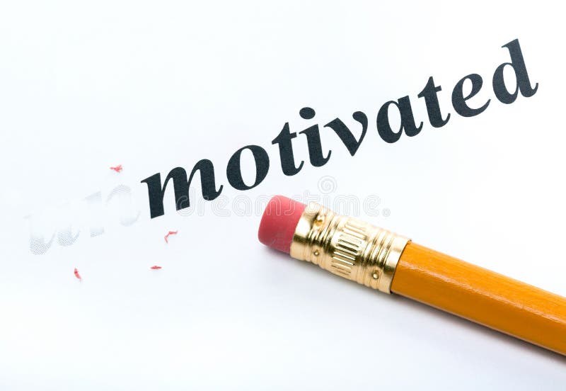Word unmotivated motivated stock photo. Image of eliminate - 208406096