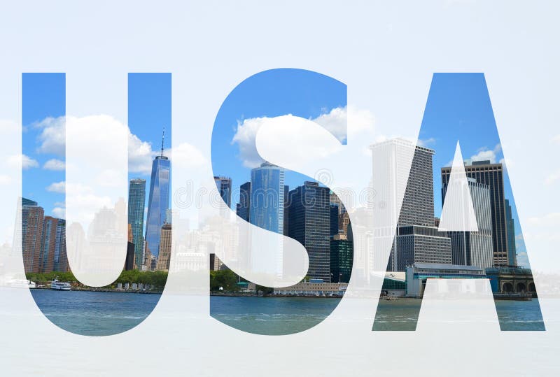 The word USA stock photo. Image of symbol, district - 101366038