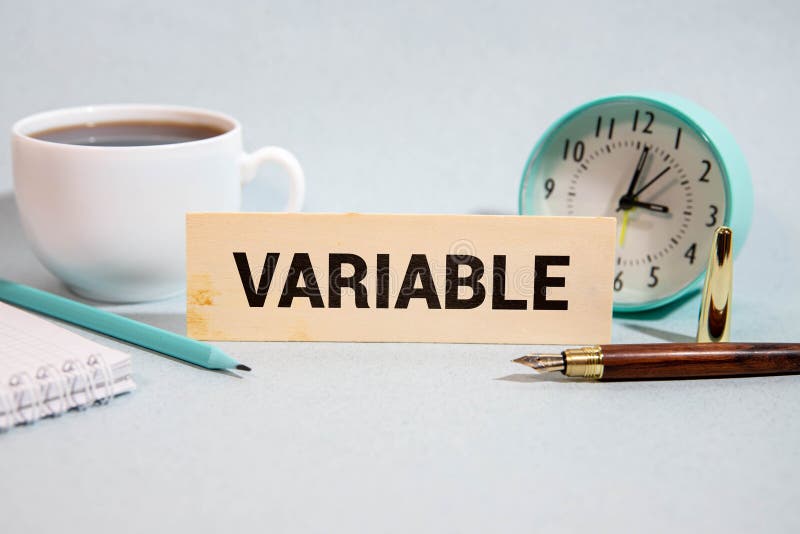 Word VARIABLE Made with Wood Building Blocks Stock Photo - Image of ...