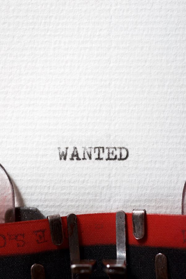 Wanted concept view stock image. Image of creativity - 219085623