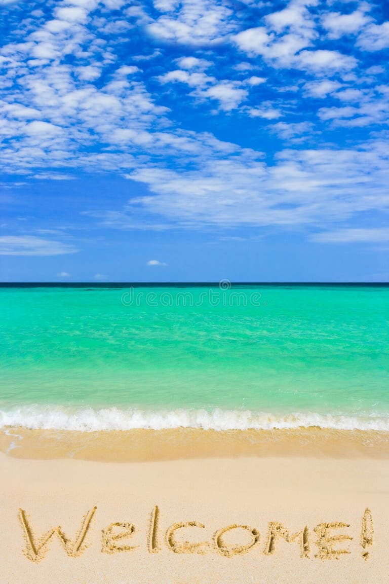 12,762 Welcome Beach Stock Photos - Free & Royalty-Free Stock Photos ...