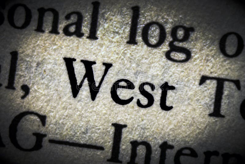 Word WEST on Green Background. Learning the English Alphabet and ...