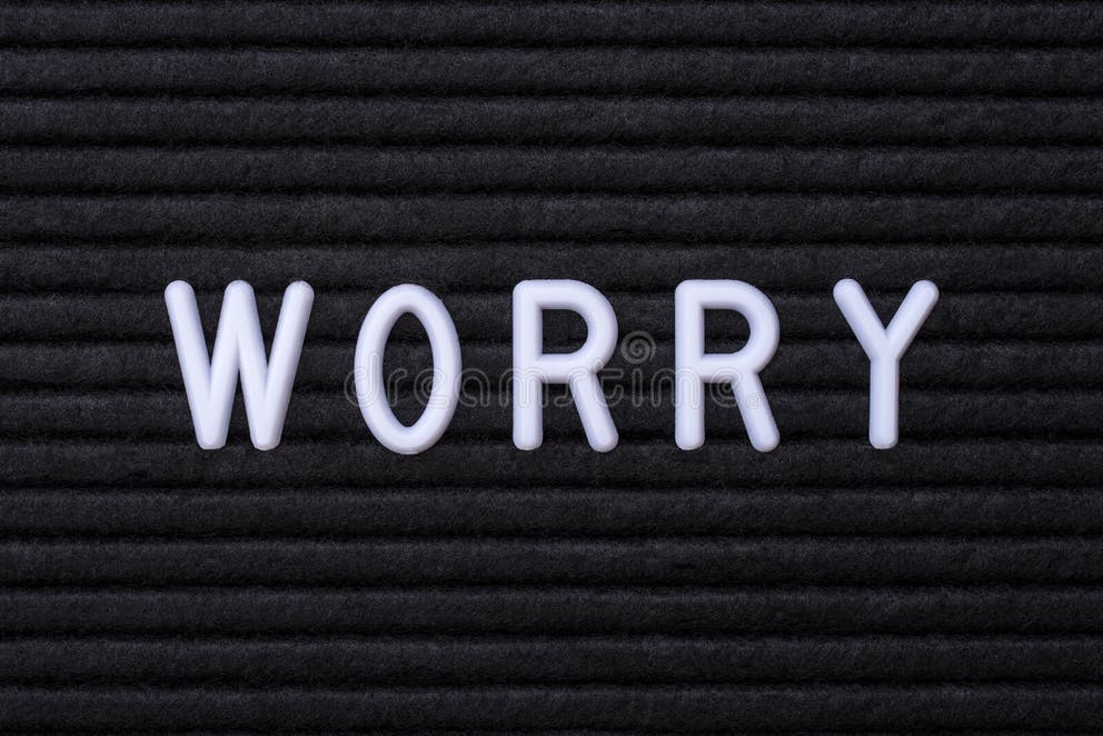 The word WORRY stock photo. Image of trouble, distress - 147614532