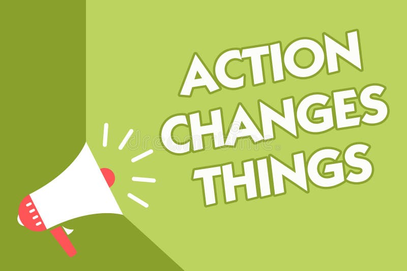 Word Writing Text Action Changes Things. Business Concept for Doing ... Word Writing Text Action Changes Things. Business Concept for Doing ...
