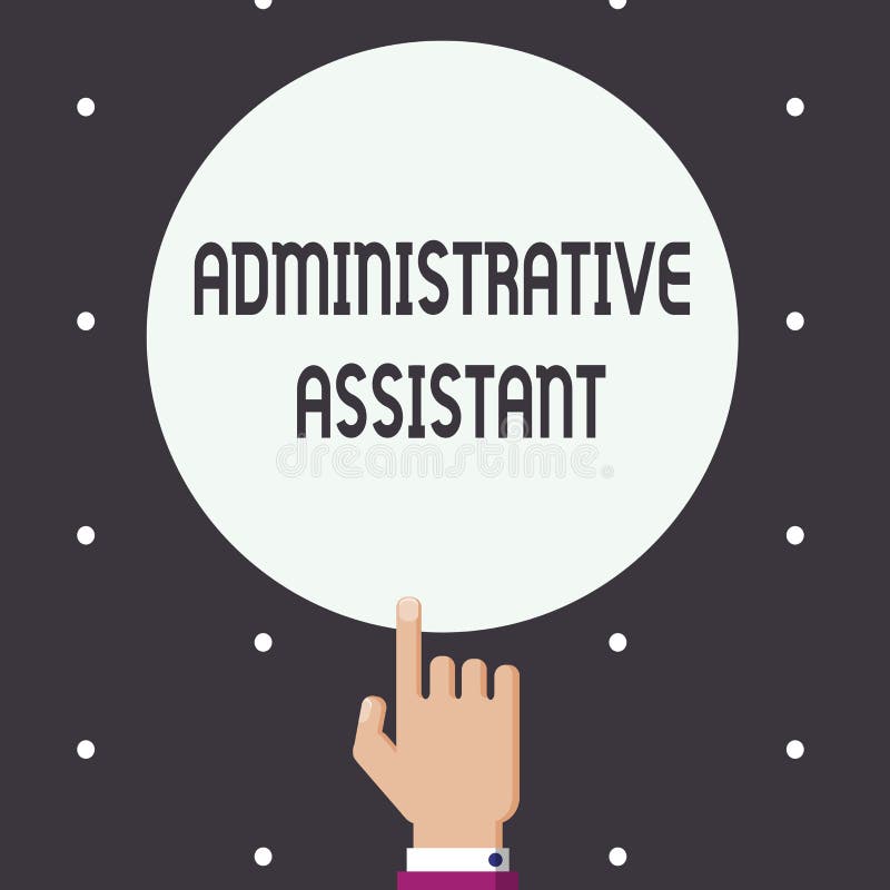 Word Writing Text Administrative Assistant. Business Concept for ...