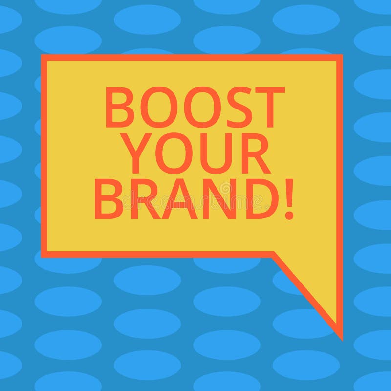 Boost Your Brand Hand Business Concept Stock Illustrations – 14 Boost ...