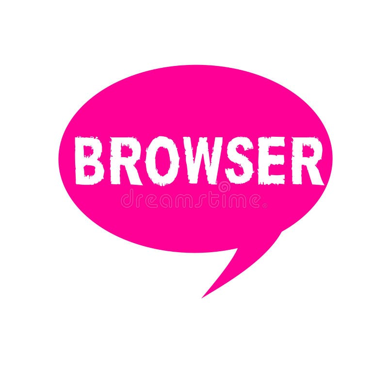 Word Writing Text Browser. Business Concept for Computer Program Graphical User Interface ...