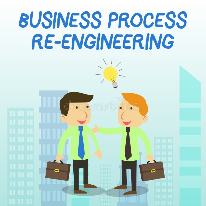 Word Writing Text Business Process Re Engineering. Business Concept for ...