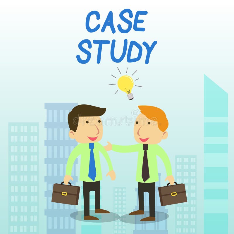Word Writing Text Case Study. Business Concept for Analysis and a ...