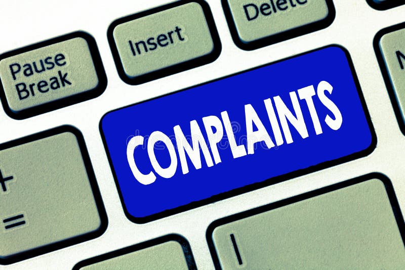 141 Complaints Word Stock Photos - Free & Royalty-Free Stock Photos ...