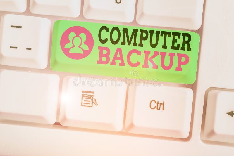 Word Writing Text Computer Backup. Business Concept for the Act of ... Word Writing Text Computer Backup. Business Concept for the Act of ...
