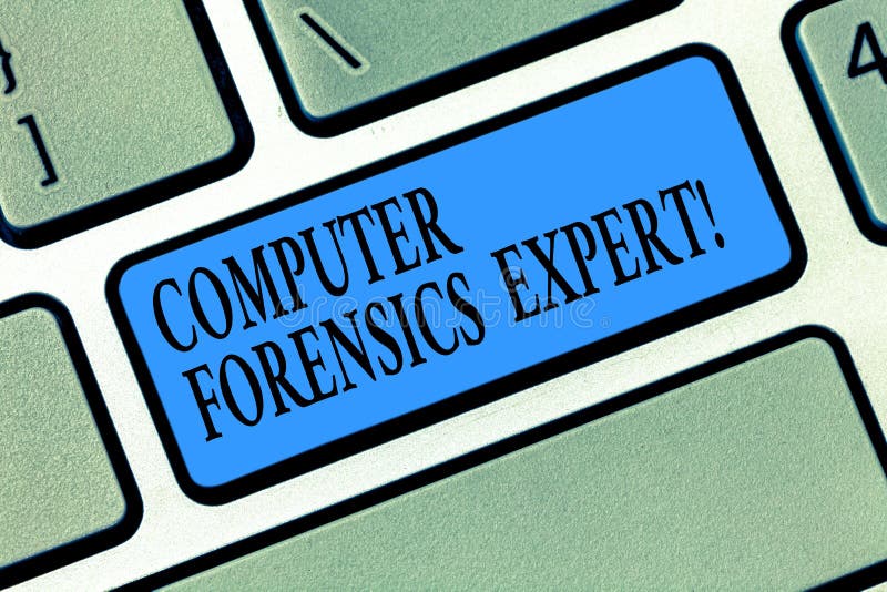 Word Writing Text Computer Forensics Expert. Business Concept for ...