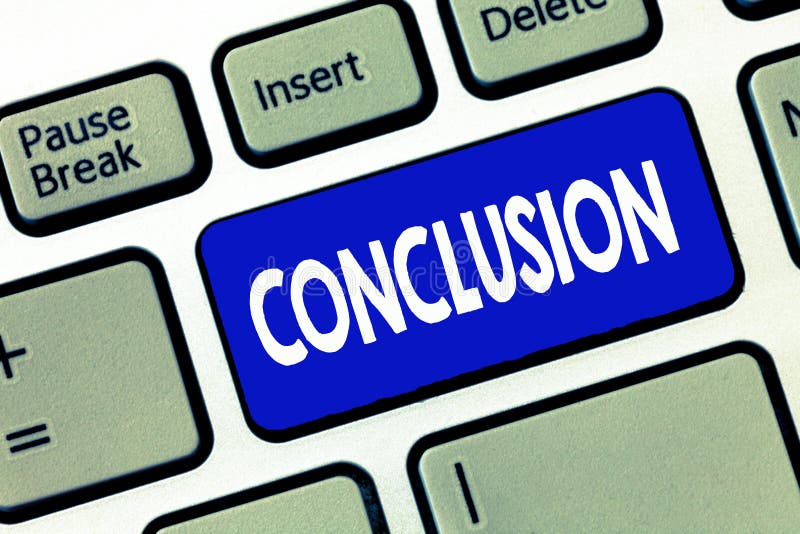 Word Writing Text Conclusion. Business Concept for Results Analysis ... Word Writing Text Conclusion. Business Concept for Results Analysis ...