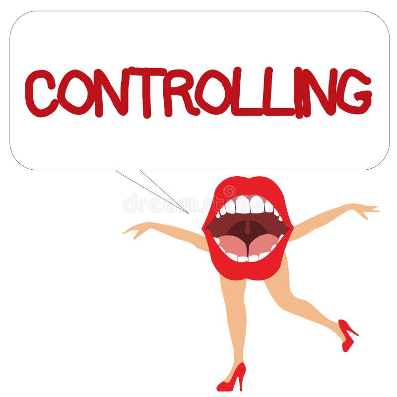 Word Writing Text Controlling. Business Concept for Having the Power To ...