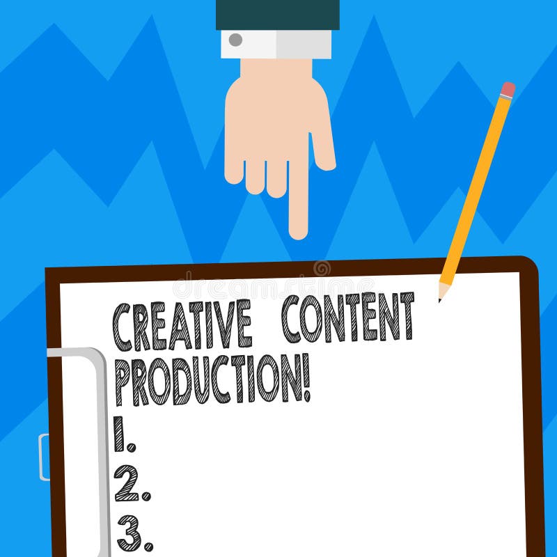 Word Writing Text Creative Content Production. Business Concept for ... Word Writing Text Creative Content Production. Business Concept for ...