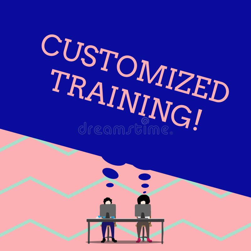 Word Writing Text Customized Training. Business Concept for Designed To ... Word Writing Text Customized Training. Business Concept for Designed To ...