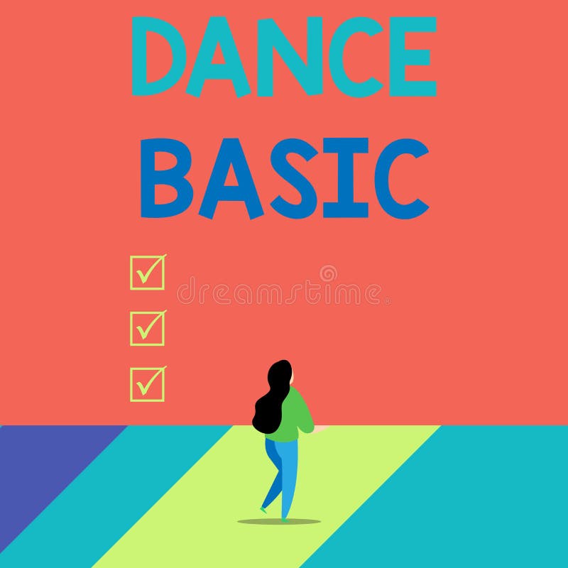 Word Writing Text Dance Basic. Business Concept for Activity that ...