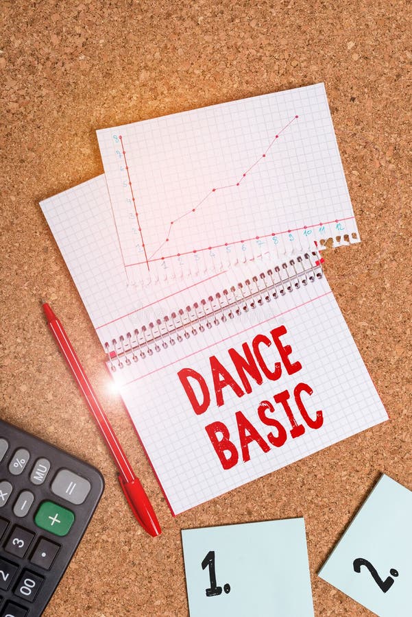 Word Writing Text Dance Basic. Business Concept for Activity that ...