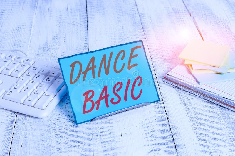 Word Writing Text Dance Basic. Business Concept for Activity that ...