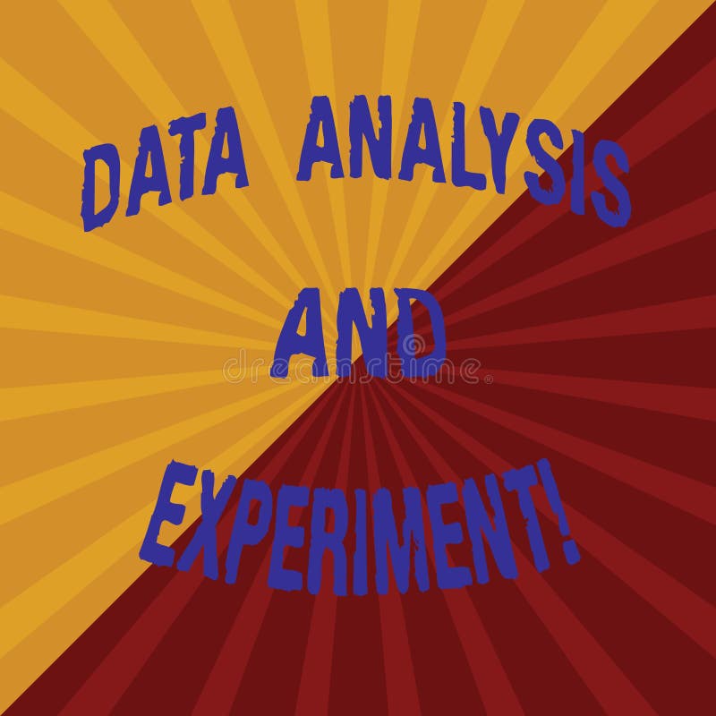 Word Writing Text Data Analysis and Experiment. Business Concept for ...