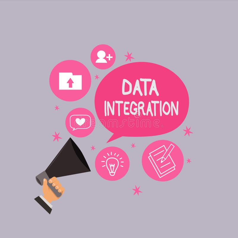 Word Writing Text Data Integration. Business Concept for Combination of ... Word Writing Text Data Integration. Business Concept for Combination of ...