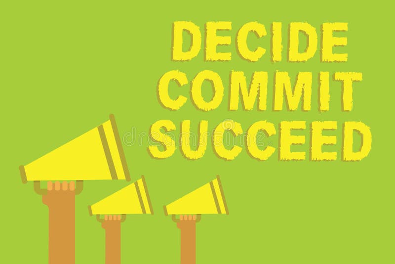 Decide on Multiple Goals. Businessmen Follow the Arrows To Achieve ...