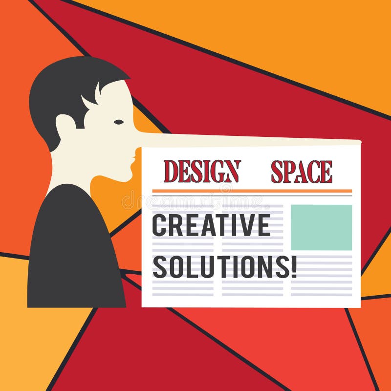 Word Writing Text Design Space Creative Solutions. Business Concept for ...