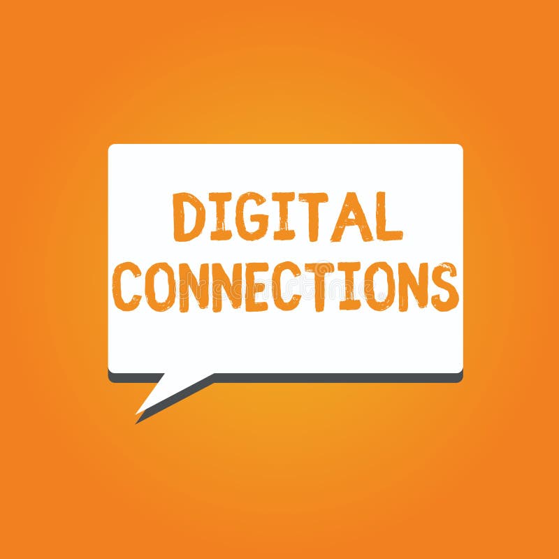 Word Writing Text Digital Connections. Business Concept for Powerful ... Word Writing Text Digital Connections. Business Concept for Powerful ...