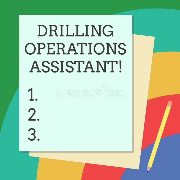 Drilling Operations Stock Illustrations – 1,101 Drilling Operations ...