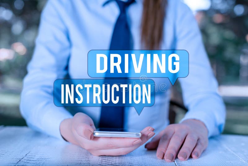 Word Writing Text Driving Instruction. Business Concept for Detailed ... Word Writing Text Driving Instruction. Business Concept for Detailed ...