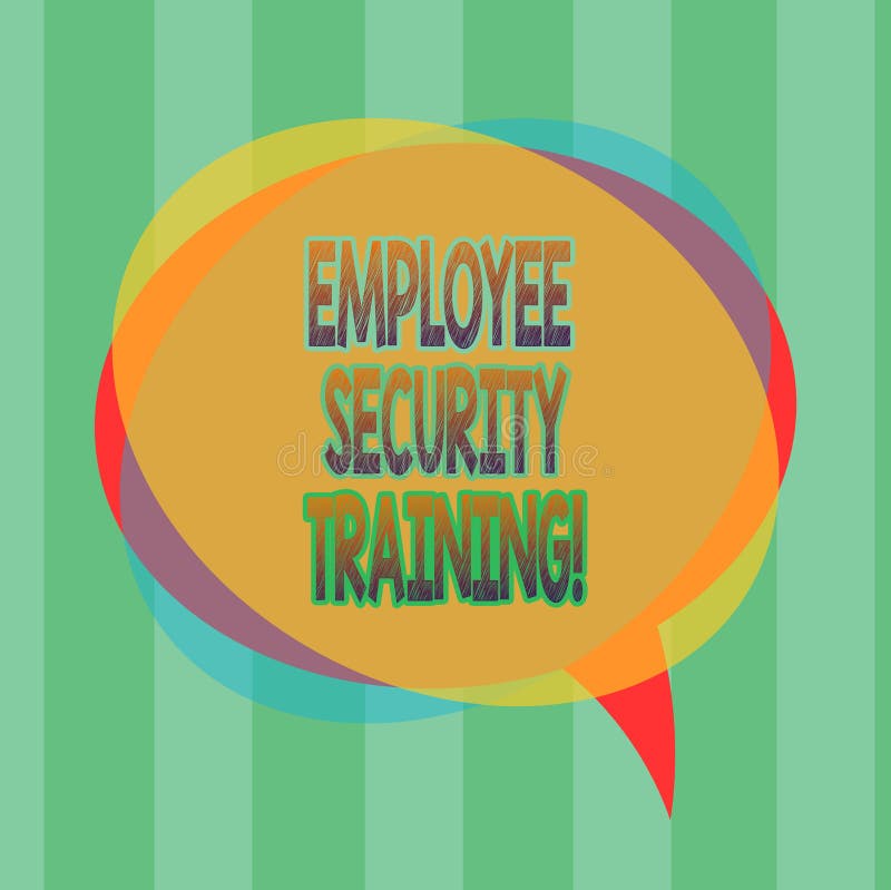 Security Training Text Quote on a Banner Stock Illustration ...