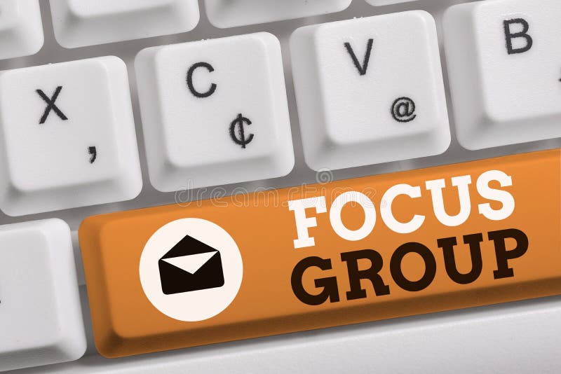Word Writing Text Focus Group Business Concept For Showing Assembled