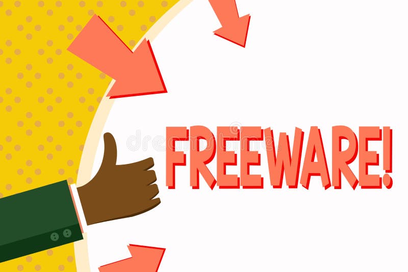 Freeware word cloud stock vector. Illustration of communication - 288465656