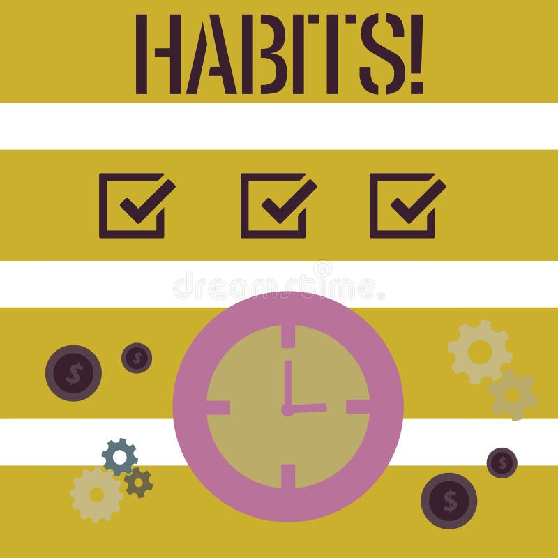 Word Habits Stock Illustrations – 598 Word Habits Stock Illustrations ...