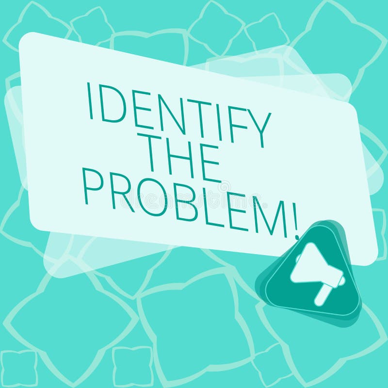 Identify Problem Stock Illustrations – 1,070 Identify Problem Stock ...