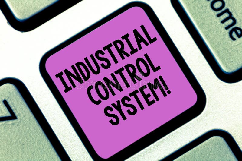 Word Writing Text Industrial Control System. Business Concept for ...