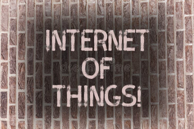 Word Writing Text Internet of Things. Business Concept for Innovation ...