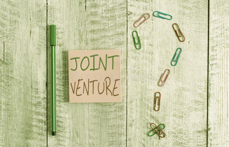 Word Writing Text Joint Venture. Business Concept for Collaboration ... Word Writing Text Joint Venture. Business Concept for Collaboration ...