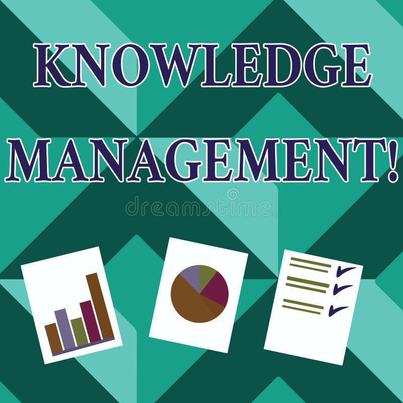 Word Writing Text Knowledge Management. Business Concept for Efficient ...