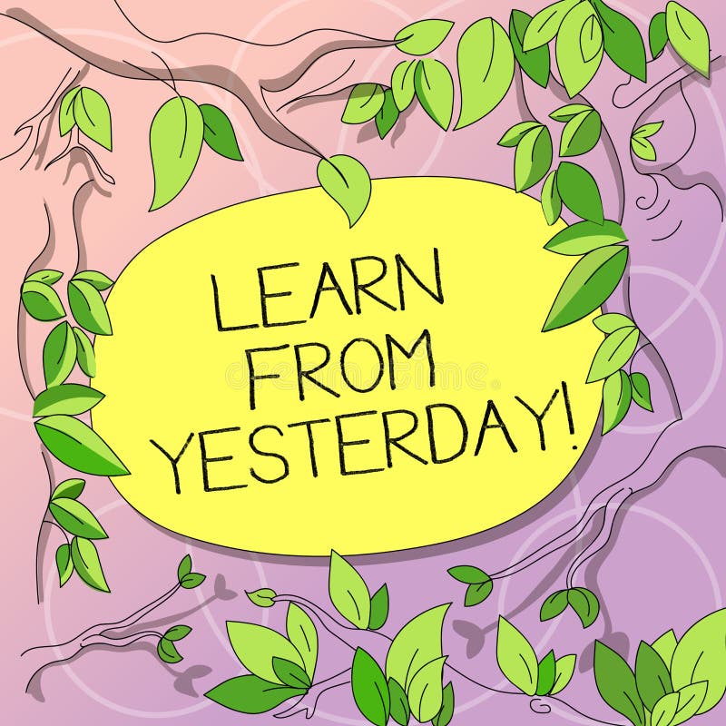 Yesterday Stock Illustrations – 1,650 Yesterday Stock Illustrations ...