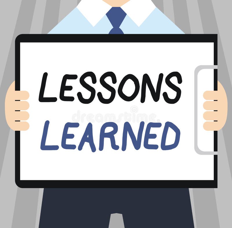 Lessons Learned Stock Illustrations – 258 Lessons Learned Stock ...