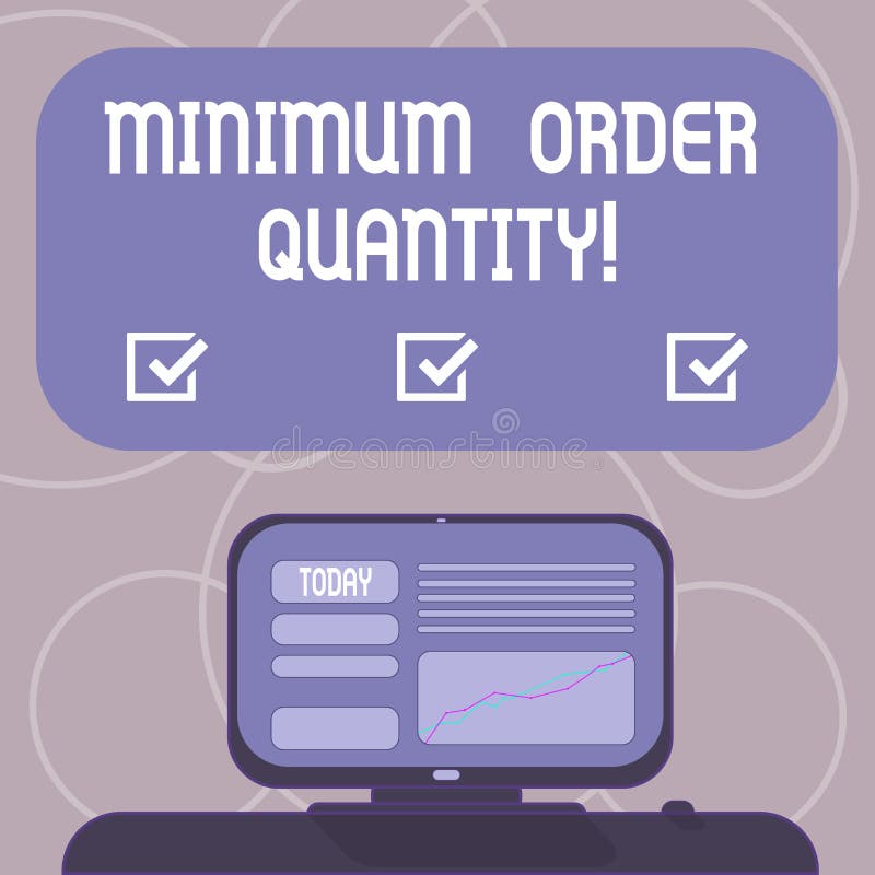 Minimum Order Quantity Stock Illustrations – 45 Minimum Order Quantity ...