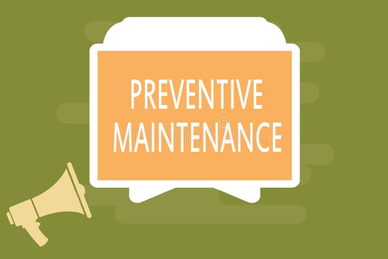 Preventive Maintenance Machine Stock Illustrations – 187 Preventive ...