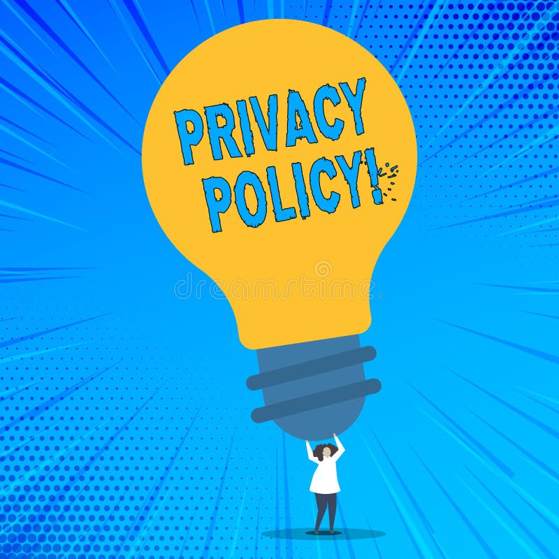 Word Writing Text Privacy Policy. Business Concept for Document ...